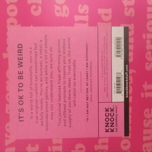 Knock Knock | Office | New Knock Knock Weird Journal | Poshmark
